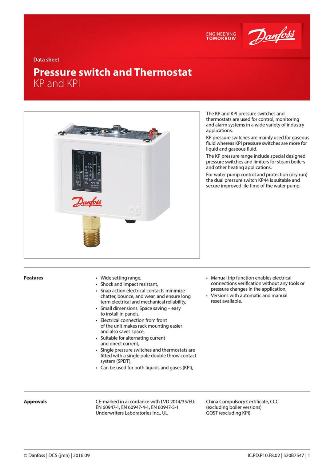 Danfoss - Commander Electric