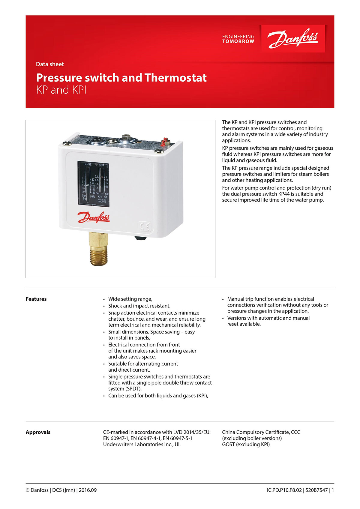 Danfoss - Commander Electric