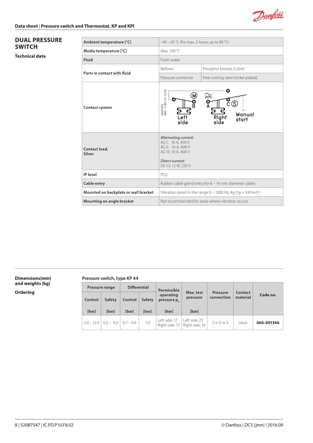 Danfoss - Commander Electric
